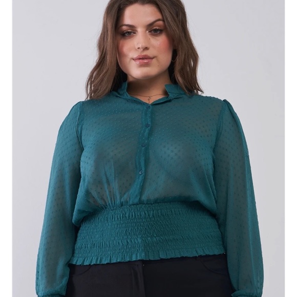 Black Water Boutique | Tops | Plus Size Mesh Top | Poshmark